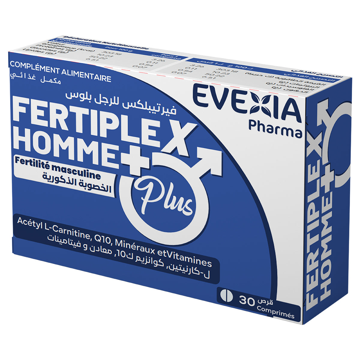 FERTIPLEX MEN PLUS – EVEXIA PHARMA