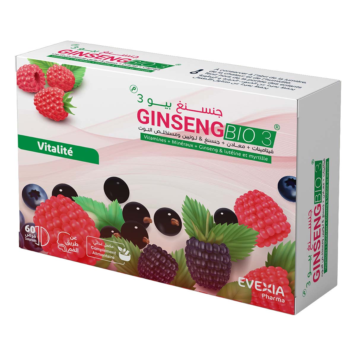 Ginseng Bio 3 – EVEXIA PHARMA
