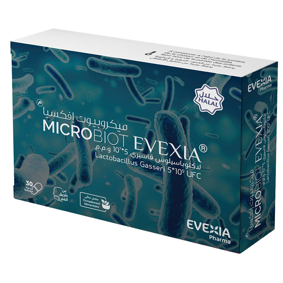 MICROBIOT EVEXIA B/30 GLES – EVEXIA PHARMA