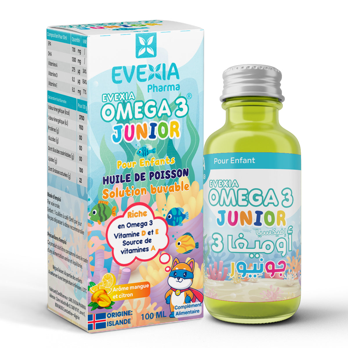 OMEGA 3 JUNIOR EVEXIA – EVEXIA PHARMA