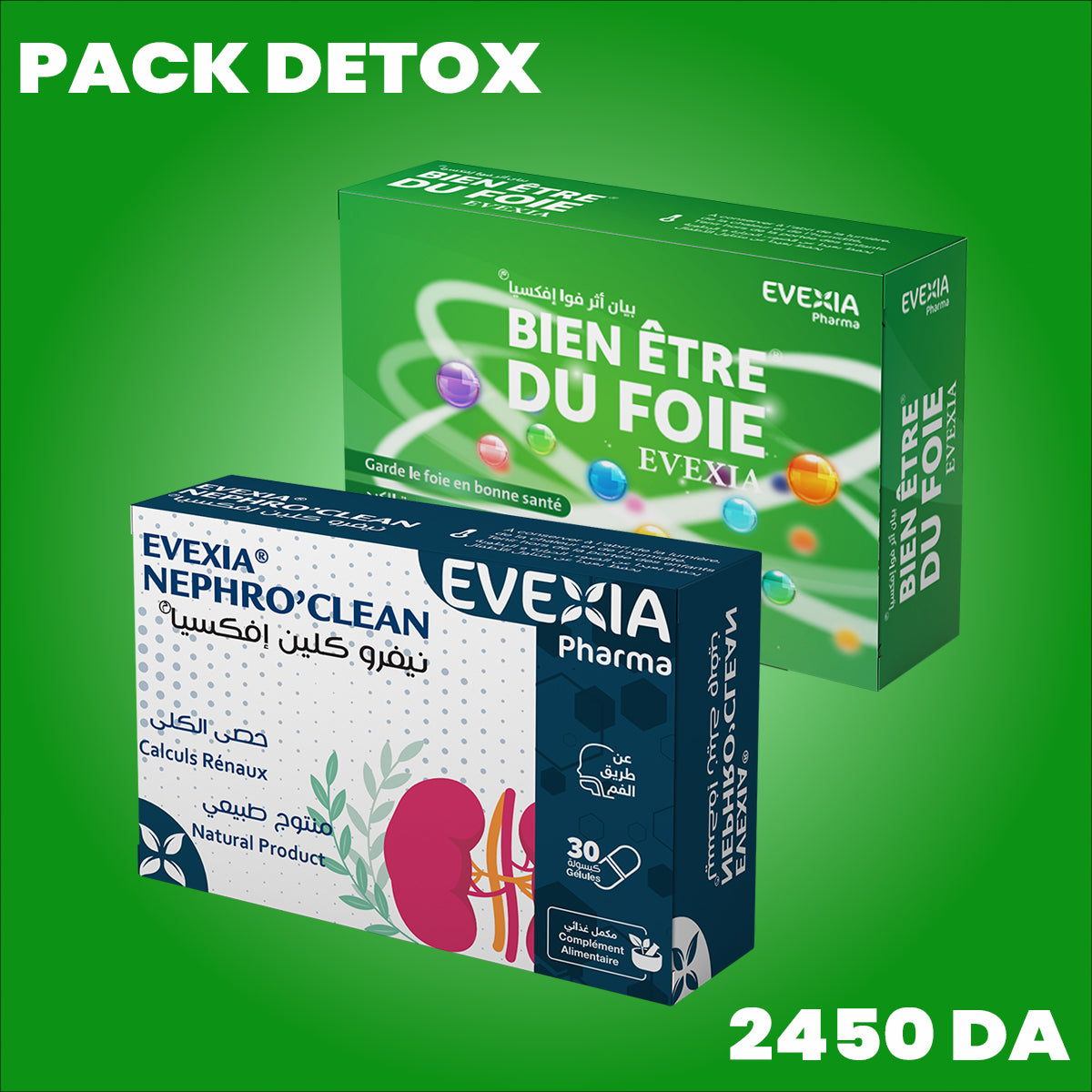 Pack Detox – EVEXIA PHARMA