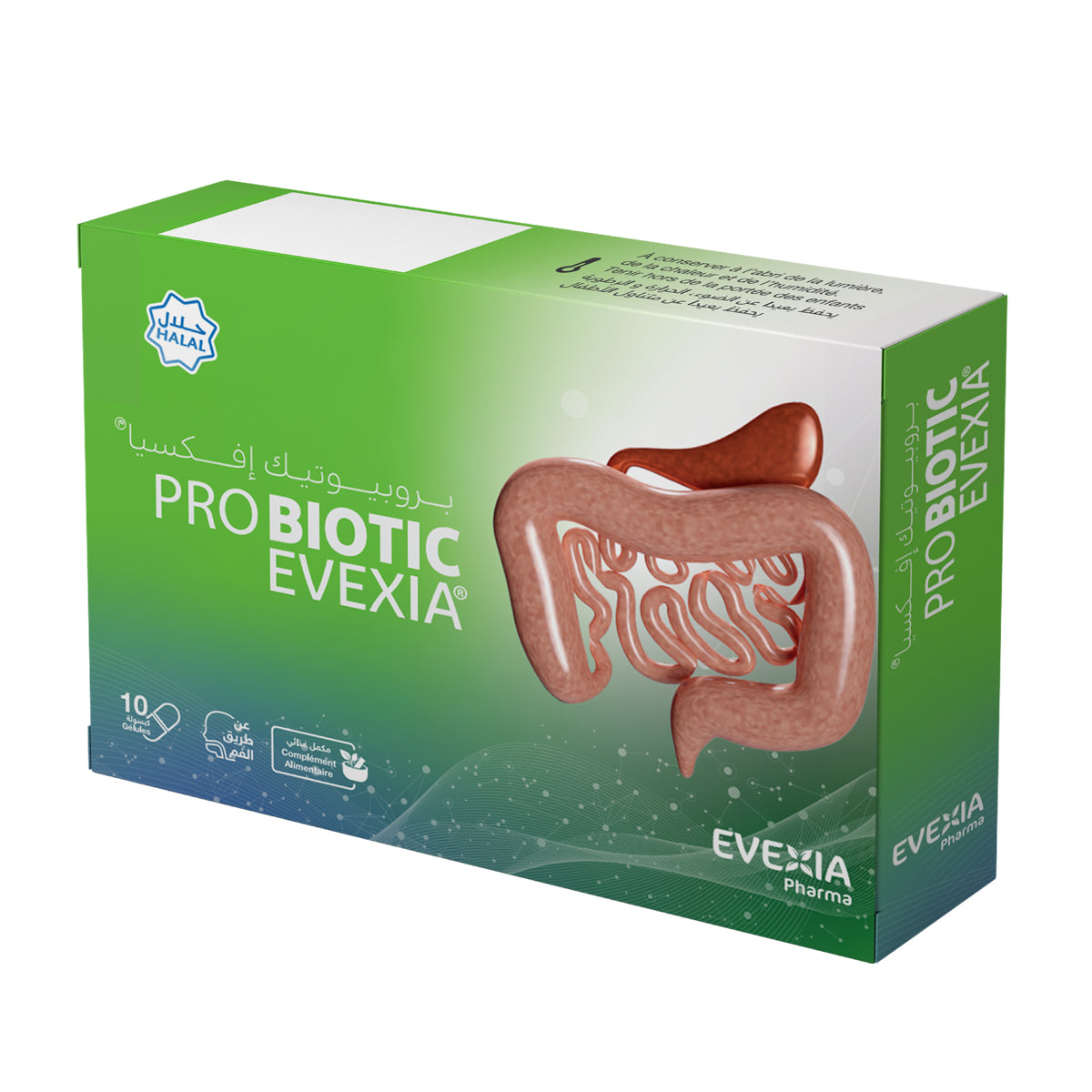 Probiotic 10 gélules – EVEXIA PHARMA